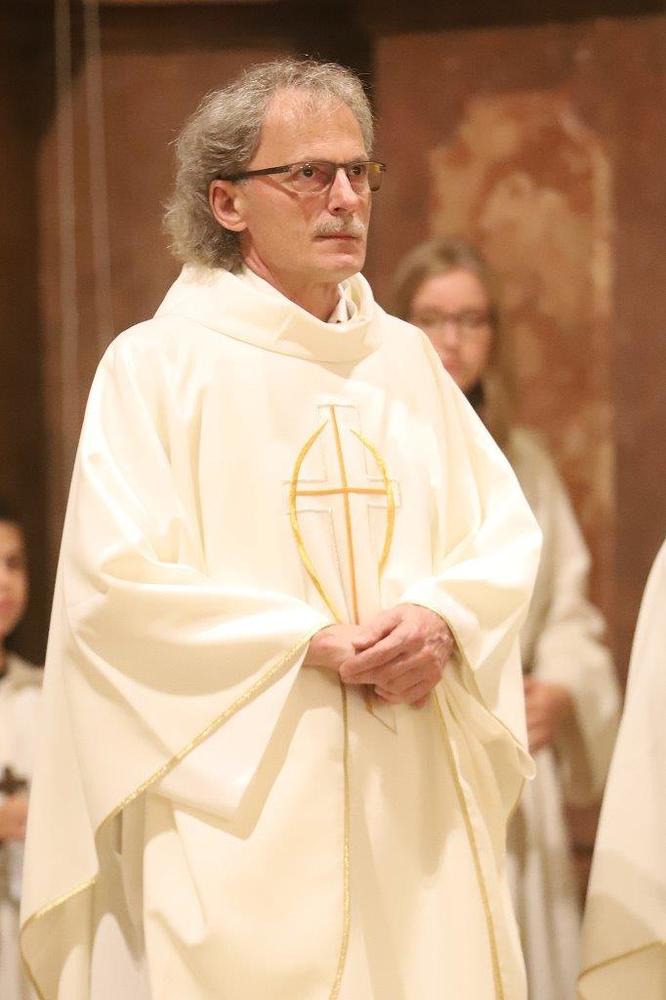Begrüßung von Pfarrer Norbert Filipitsch